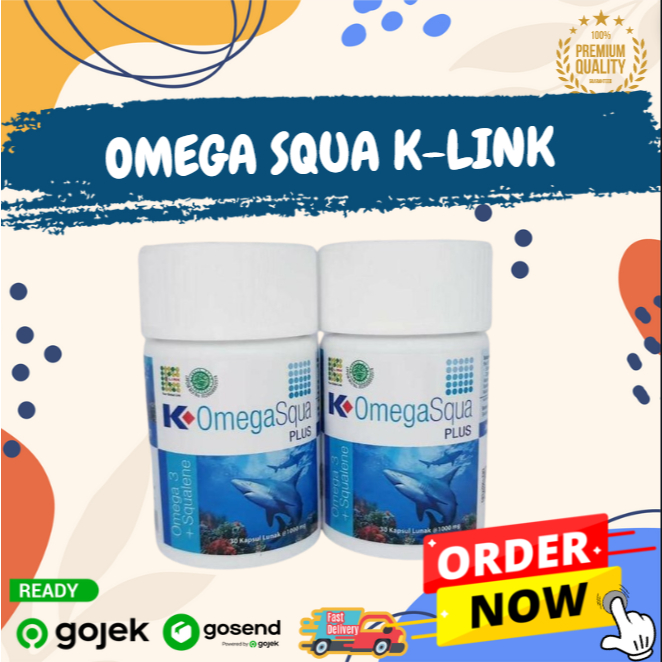 Jual MINYAK IKAN OMEGA SQUA PLUS K-KLINK OMEGA 3 SUPLEMEN KESEHATAN ...