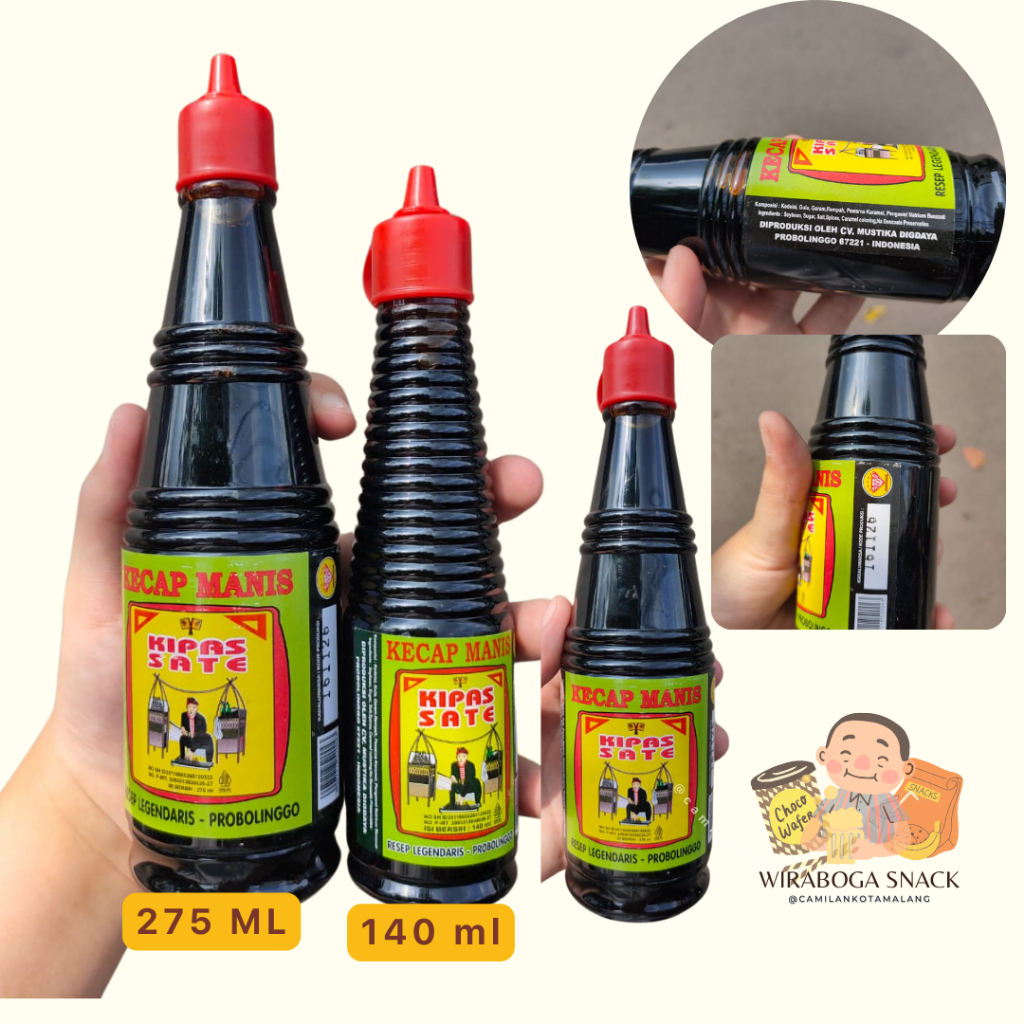 Jual Kecap manis cap kipas sate Probolinggo - Pouch / botol 275ml ...