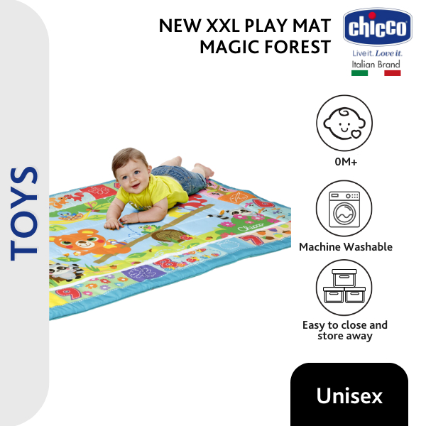 Jual CHICCO Toy New XXL Magic Forest 0M+ / Playmat Bayi 0 Bulan ...