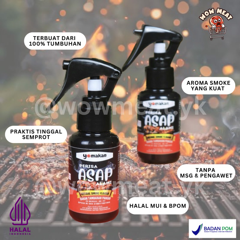 Jual Liquid Smoke Spray 60 ml | Perisa Asap Alami | Asap Cair Semprot ...