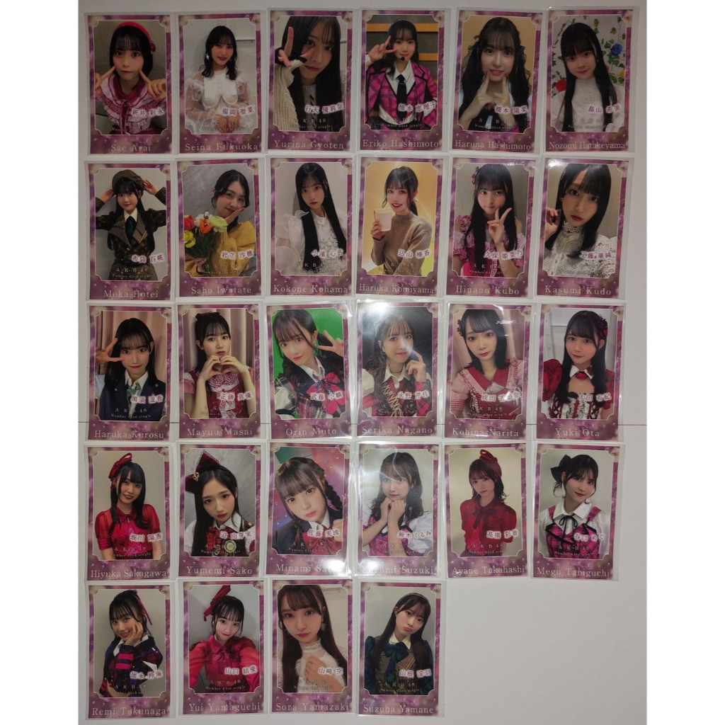 Jual Sticker Selfie AKB48 Colorcon Wink Smartphone Size Non Senbatsu ...
