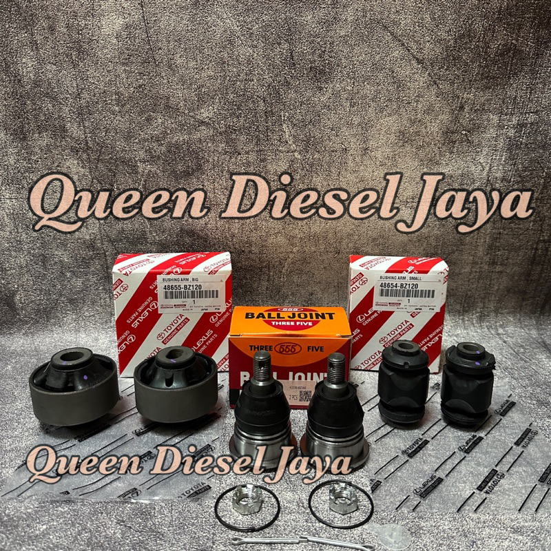 Jual Paket Bushing Lower Arm Set / Bushing Arm Besar + Kecil + Ball ...