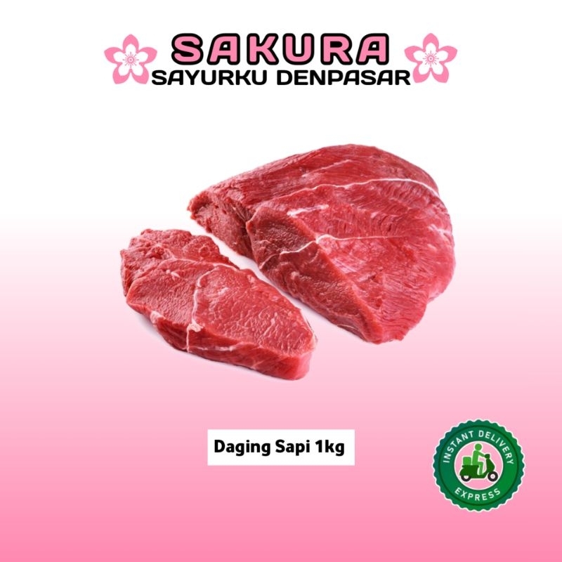 Jual Daging Sapi 1kg - SAKURA | Shopee Indonesia