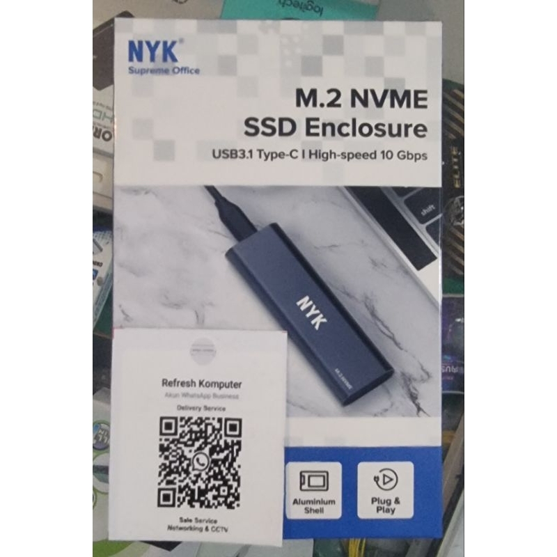 Jual Case enclosure nvme m2 merk NYK | Shopee Indonesia