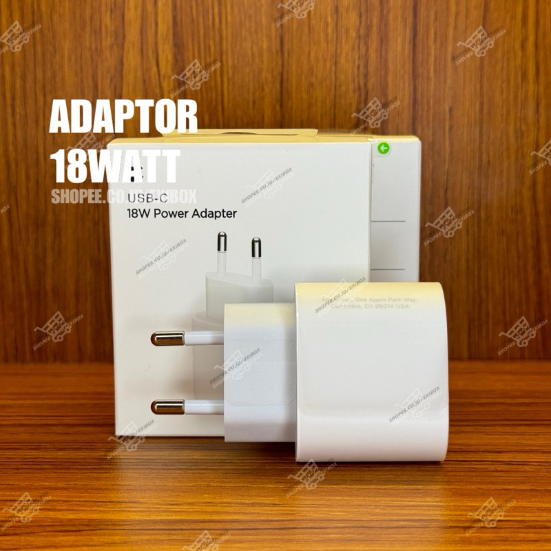 Jual Adaptor 18 Watt Fast Charging USB C Charger | Shopee Indonesia