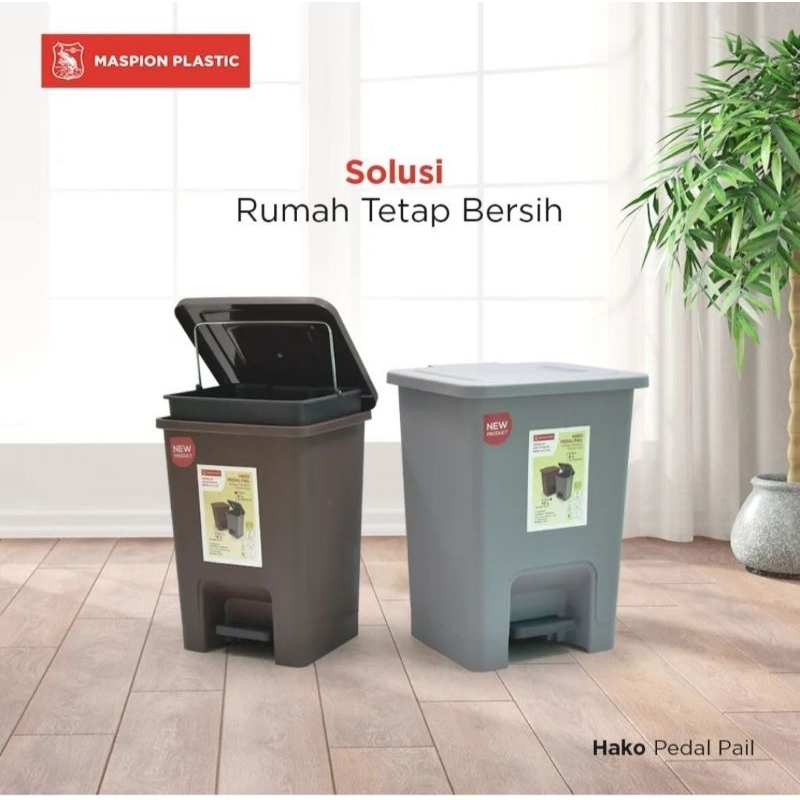 Jual TEMPAT SAMPAH INJAK MASPION / TONG SAMPAH PEDAL MINI | Shopee Indonesia