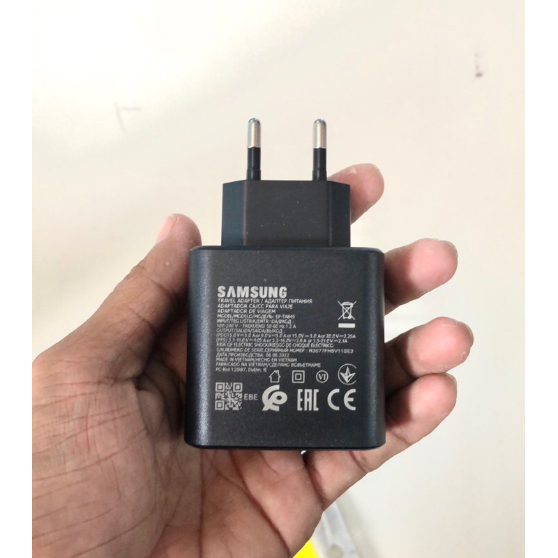 Jual ADAPTOR ORI SAMSUNG 45W SUPER FAST CHARGING ORIGINAL 100% MADE IN ...