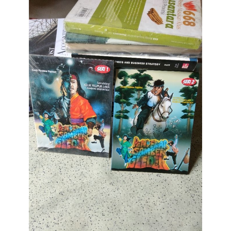 Jual Paket 2 eks Buku Komik Pendekar Kepleset, PENDEKAR SAMBER GLEDEK ...