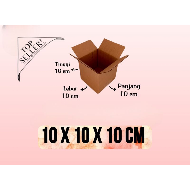 Jual kardus packing UK 10x10x10 kardus kecil kardus besar | Shopee ...