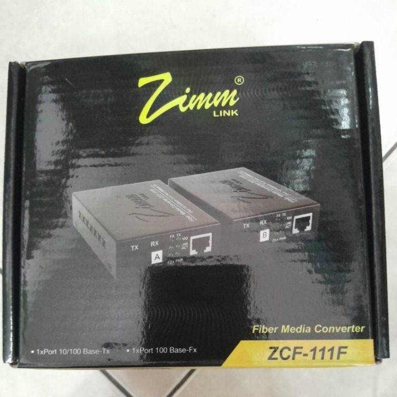 Jual MEDIA CONVERTER ZCF-111F ZIMMLINK | Shopee Indonesia