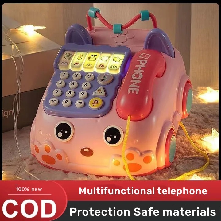 Jual Baby English Music Telephone. Baby Early learn Musical kartun ...