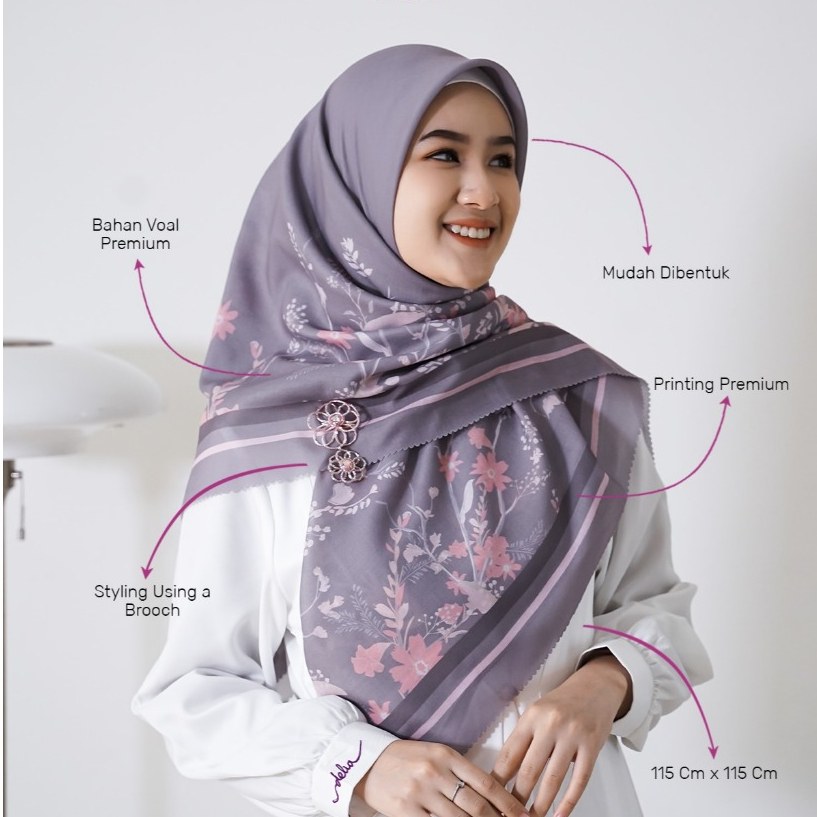 Jual NARITA SCRAF | HIJAB MOTIF PREMIUM | HIJAB SEGIEMPAT | SCRAF MOTIF ...