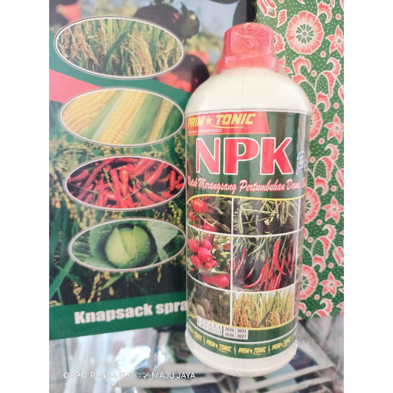 Jual NUTRISI TANAMAN || PUPUK NPK CAIR PLUS 1LITER | Shopee Indonesia