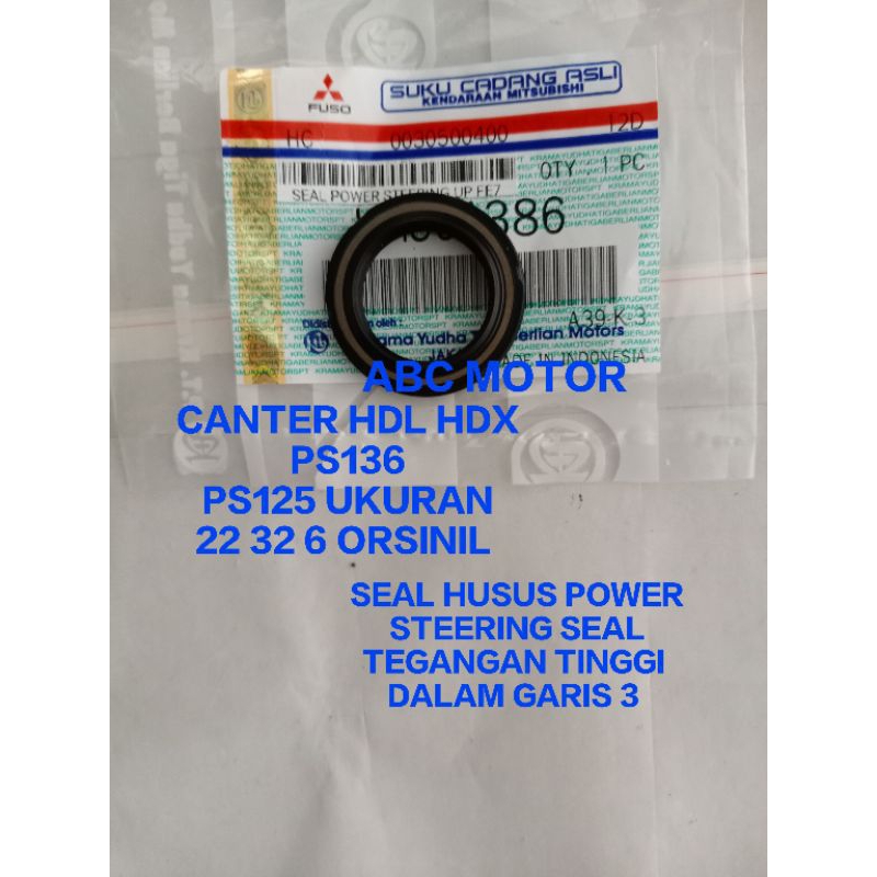 Jual seal power steering canter Orsinil Seal husus tekanan berat ...