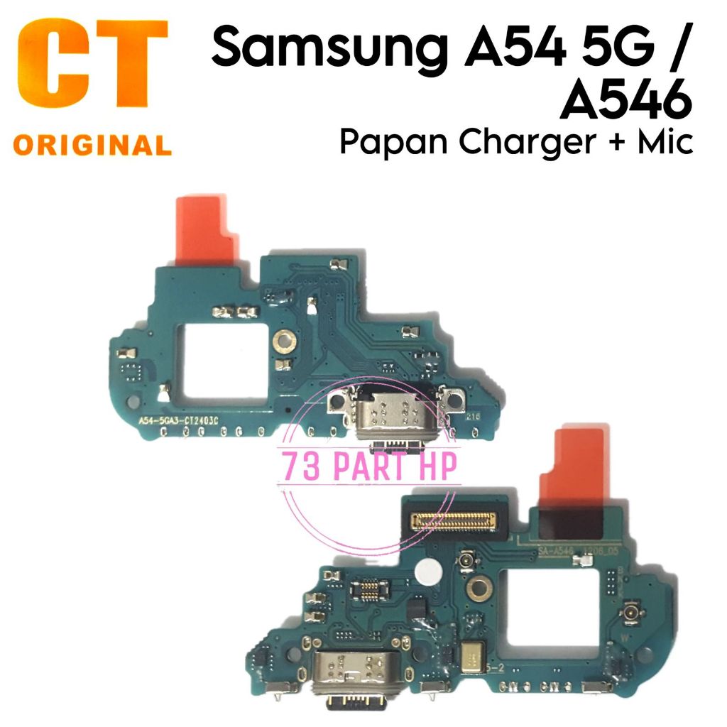 Jual Papan Konektor PCB Charger Mic Samsung Galaxy A54 5G / SM-A546V ...
