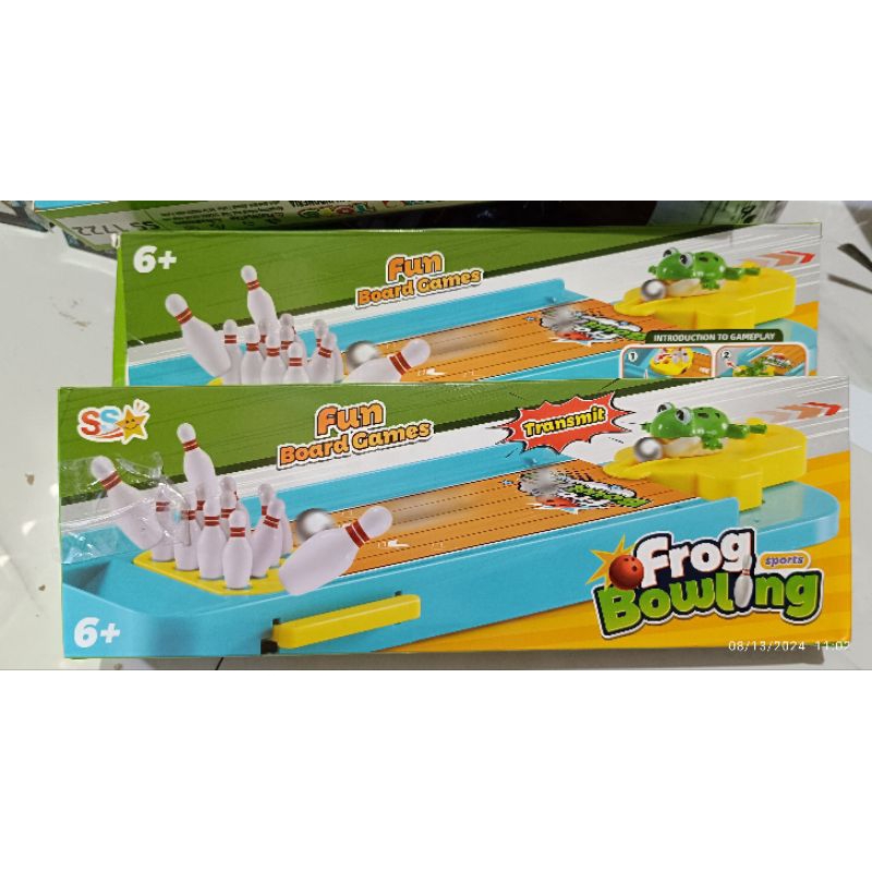 Jual mainan main bowling bouling blloling fog kodok katak | Shopee ...