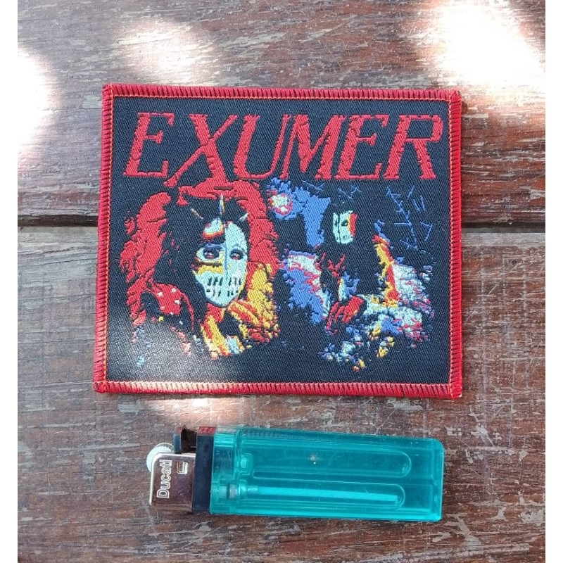 Jual Exumer - Woven Patch - Badge - Emblem - Metal Music - Band Cadas ...
