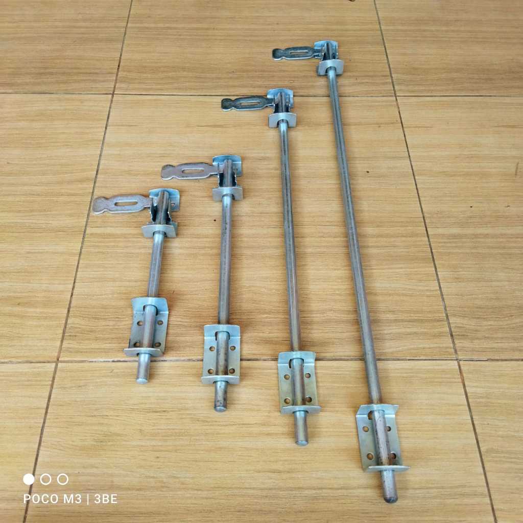 Jual slot grendel kunci P. 30 cm P.40 cm P.60 cm P.80 cm kuncian pintu ...