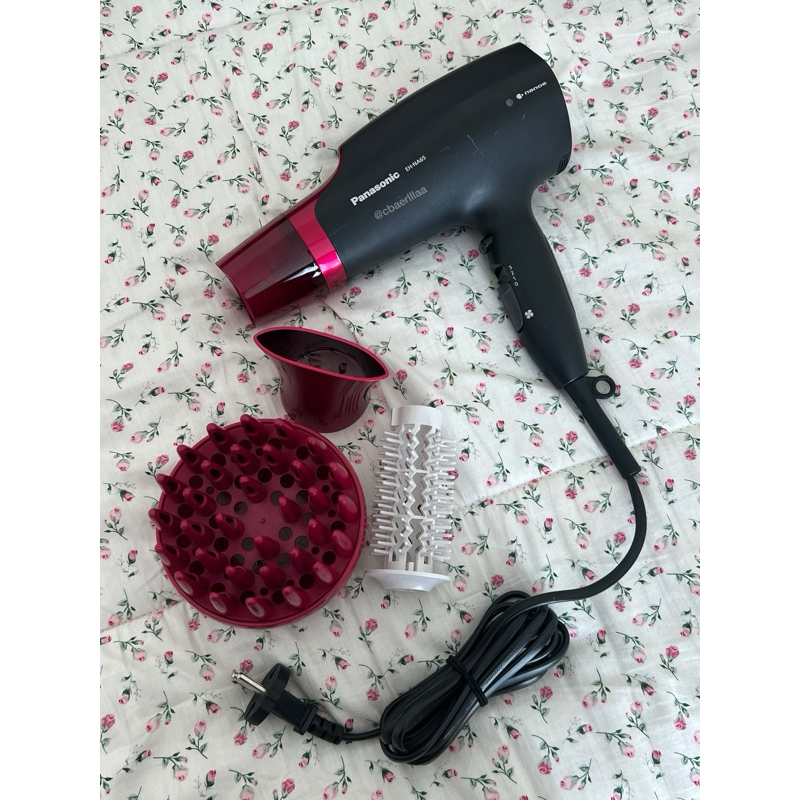Jual Panasonic EH-NA65-K415 Hair Dryer Nanoe Series + Diffuser [2000 W ...