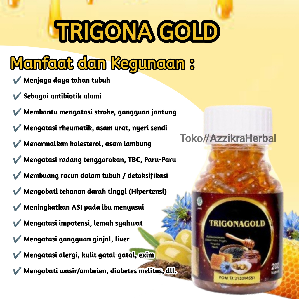 Jual Habbatussauda Oil Extra Propolis Trigona Gold Original 100 200 ...