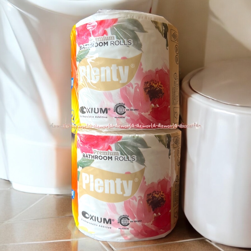 Jual Plenty Bathroom Rolls Premium 420sheet 3 Ply Tissue Gulung Toilet ...