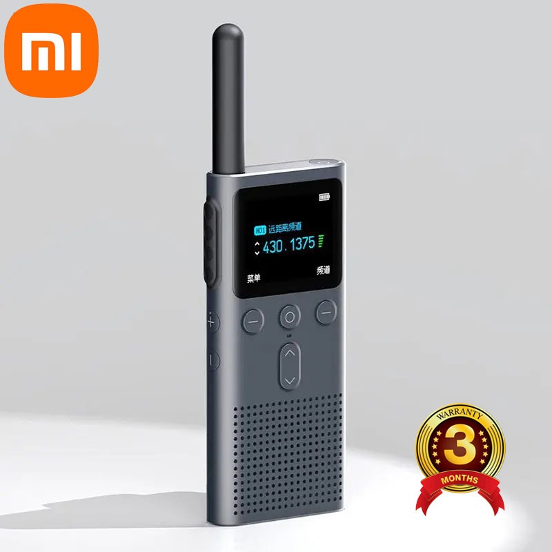 Jual Original Xiaomi Mijia 2S Walkie Talkie HT Walki Talki Smart LCD ...