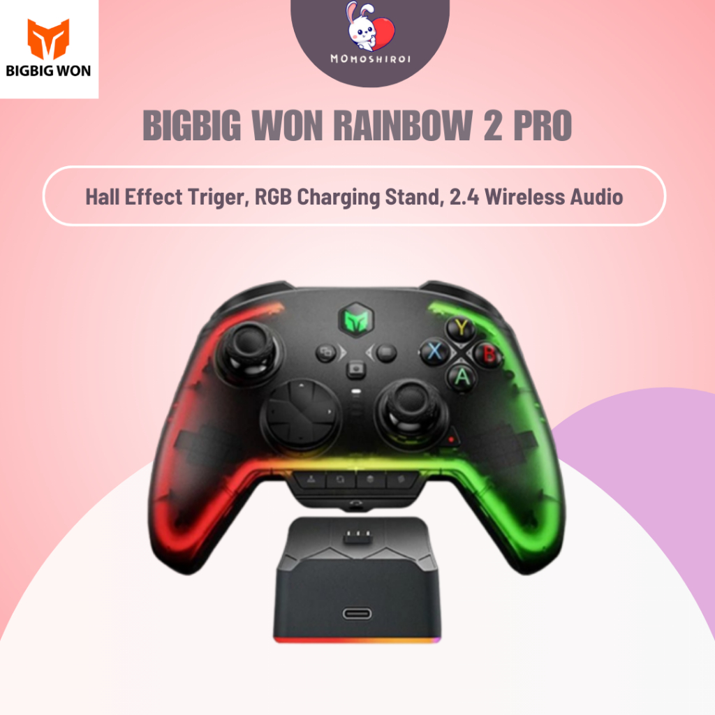 Jual BIGBIG WON RAINBOW 2 Pro Wireless Gamepad Game Controller PC/SWITCH | Shopee Indonesia