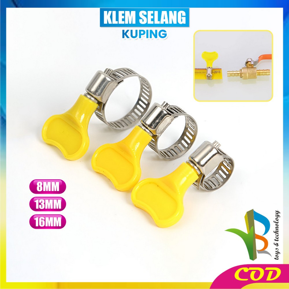 Jual RB-C1113 Stainless Klem Selang Air Serbaguna / Klem Selang Kuping ...