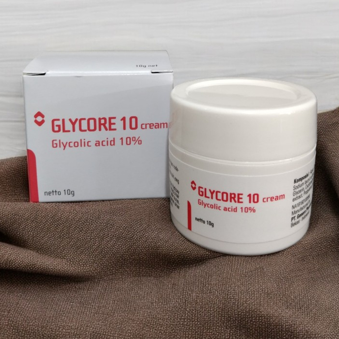 Jual GLYCORE CREAM 10% WHITENING CREAM 10 G | Shopee Indonesia