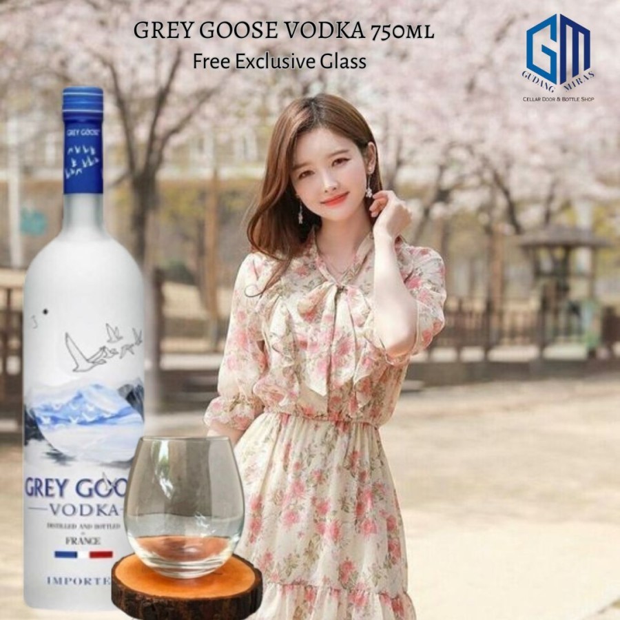 Jual GREY GOOSE VODKA 750ml GREYGOOSE VODCA PLAIN ORIGINAL GRAY GOSE ...