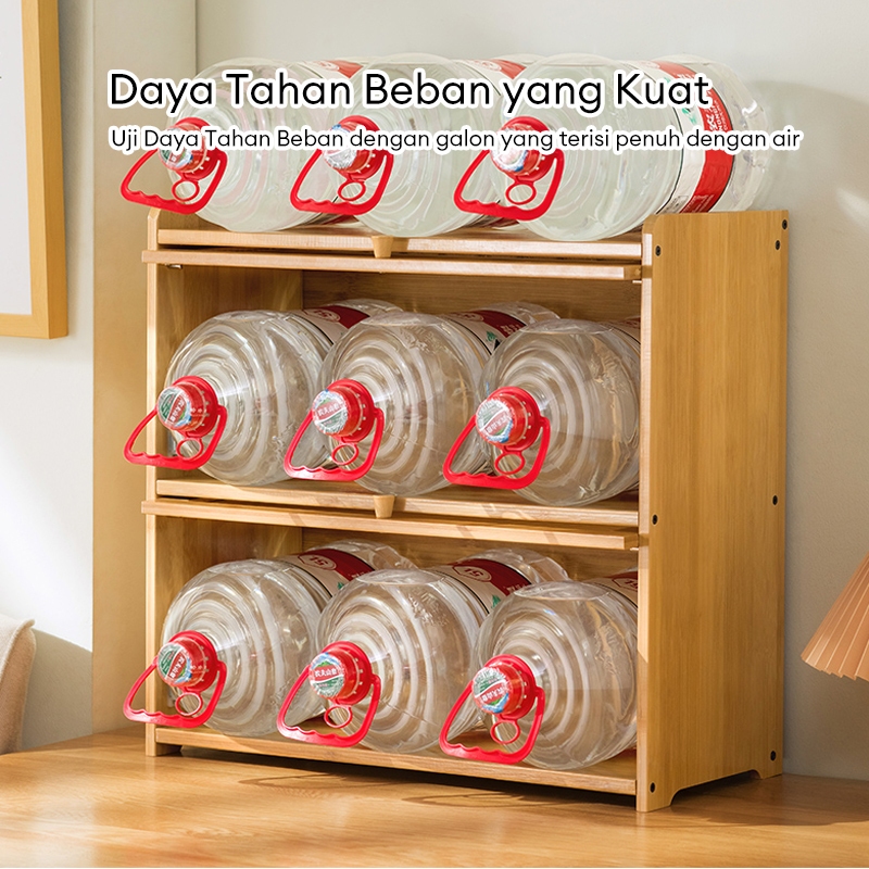 Jual Rak Dapur Rak cangkir Lemari Penyimpanan Desktop susun Tipe Laci ...