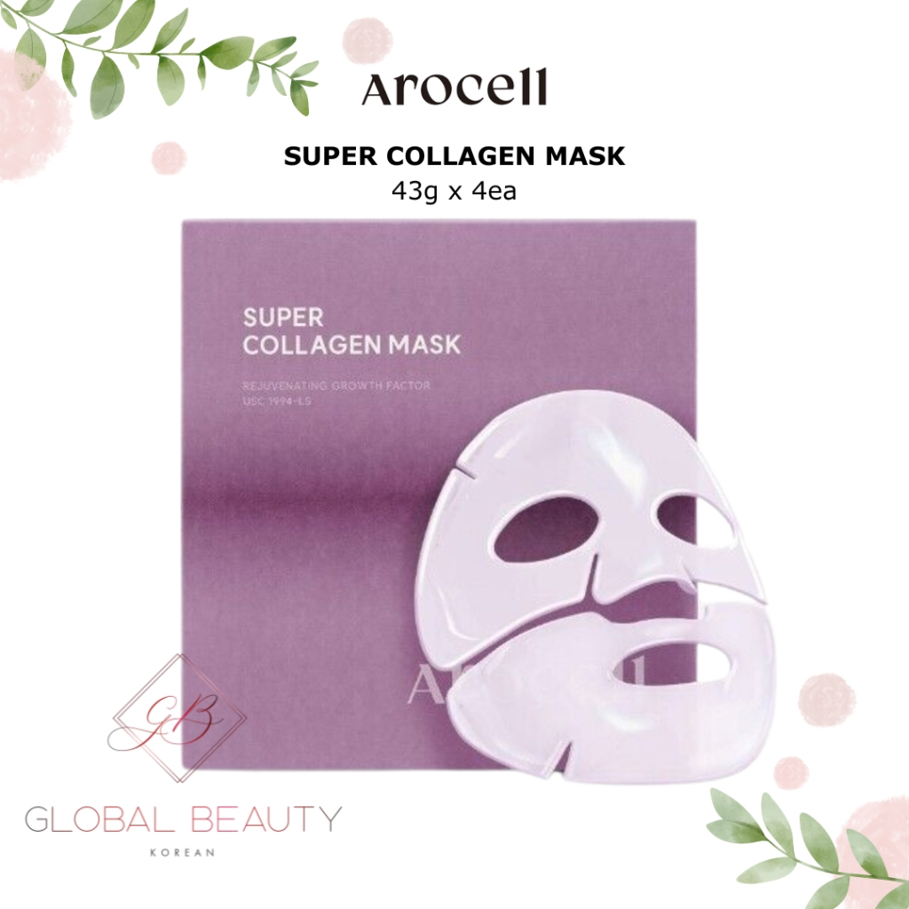 Jual Arocell Super Collagen Mask (Anti Aging & Lifting) | Shopee Indonesia