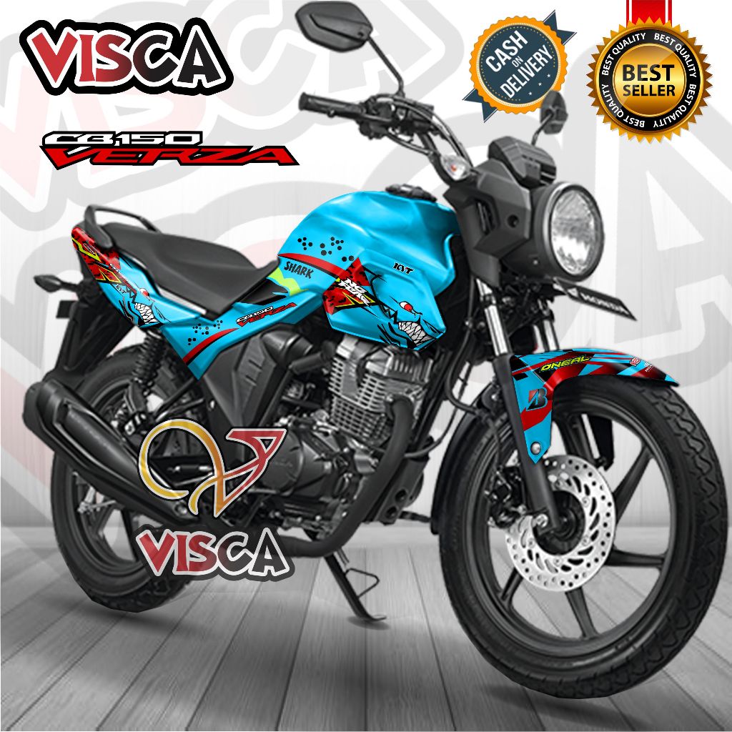 Jual Decal CB 150 Verza Full Body Variasi Stiker CB 150 Verza Full Body ...