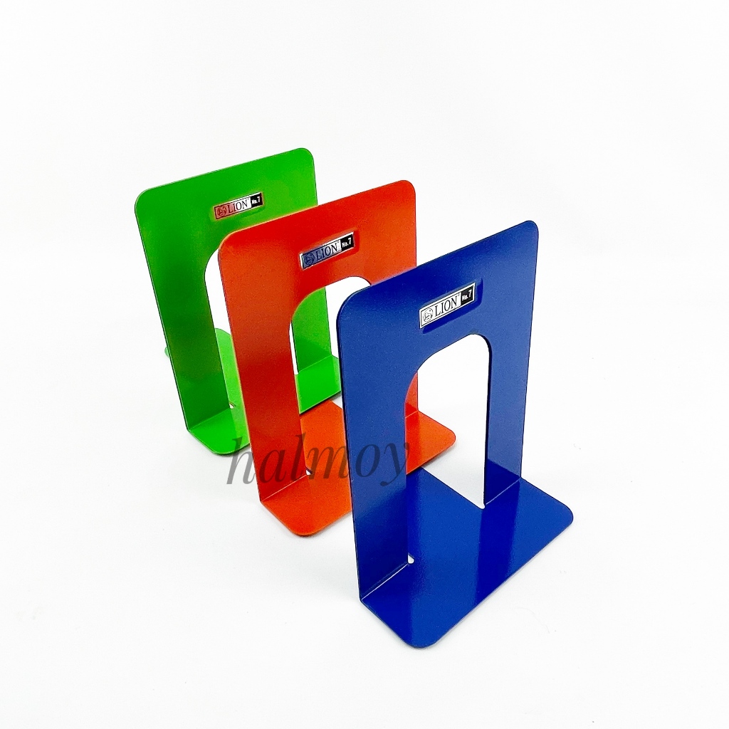 Jual PEMBATAS / PENYANGGA BUKU /BOOK END BESI LION NO. 07 | Shopee ...