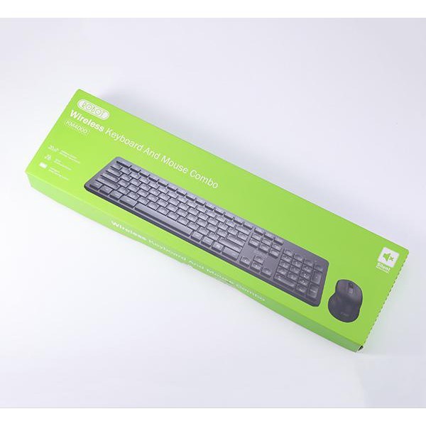 Jual ROBOT KM4000 Wireless Keyboard and Mouse Combo Silent Key Water ...