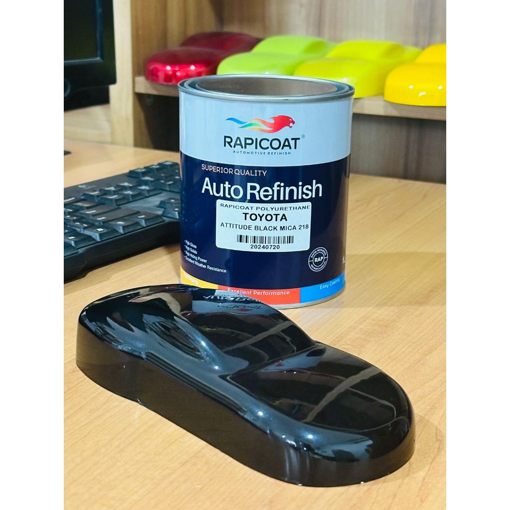 Jual CAT MOBIL PU 1K RAPICOAT TOYOTA ATTITUDE BLACK MICA 218 (garansi ...