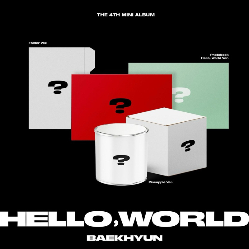 Jual [ P O ] Album Baekhyun Hello World ( BBH4 ) pineapple pob pb ...