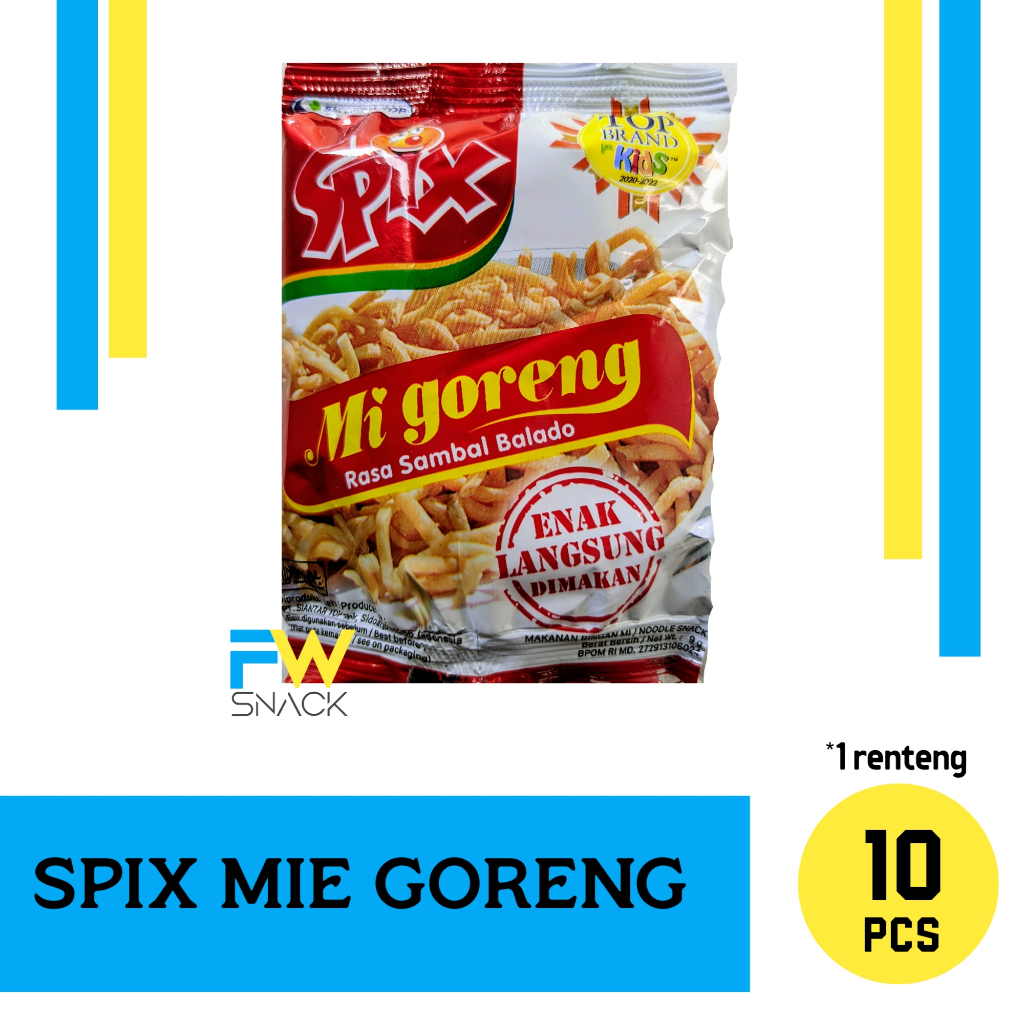 Jual snack spix mie goreng siantar top 1 renceng | Shopee Indonesia