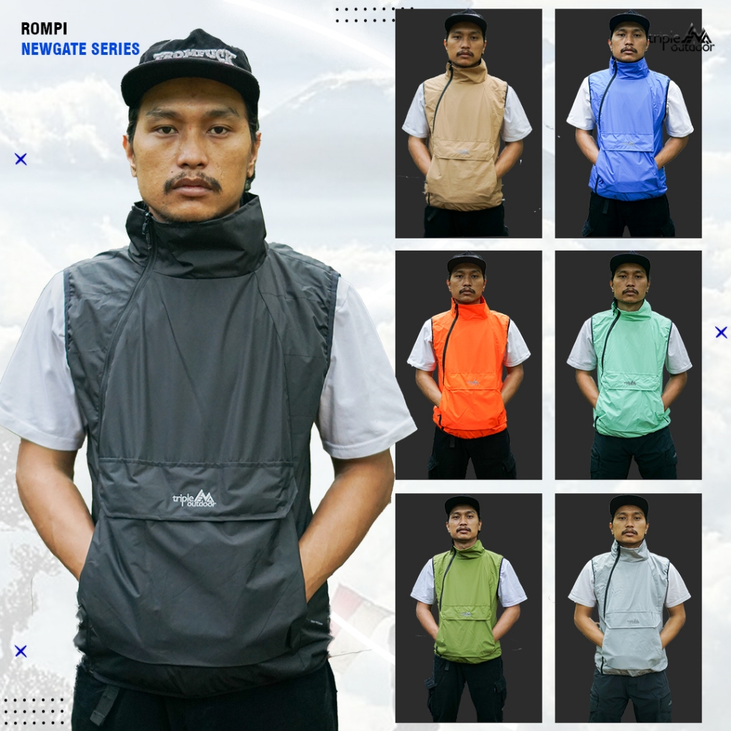 Jual NEWGATE SERIES - ROMPI OUTDOOR PRIA WANITA ROMPI POLOS ROMPI ...