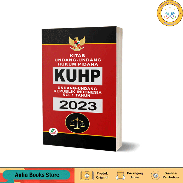 Jual Buku Kitab Undang-Undang Hukum Pidana (KUHP) Nomor 1 Tahun 2023 | Shopee Indonesia
