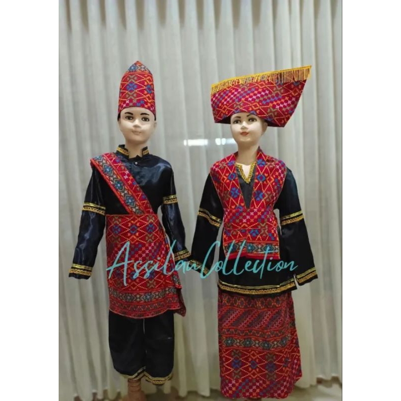 Jual Pakaian Tradisional Anak Batak Simalungun//Adat Tradisional Anak ...
