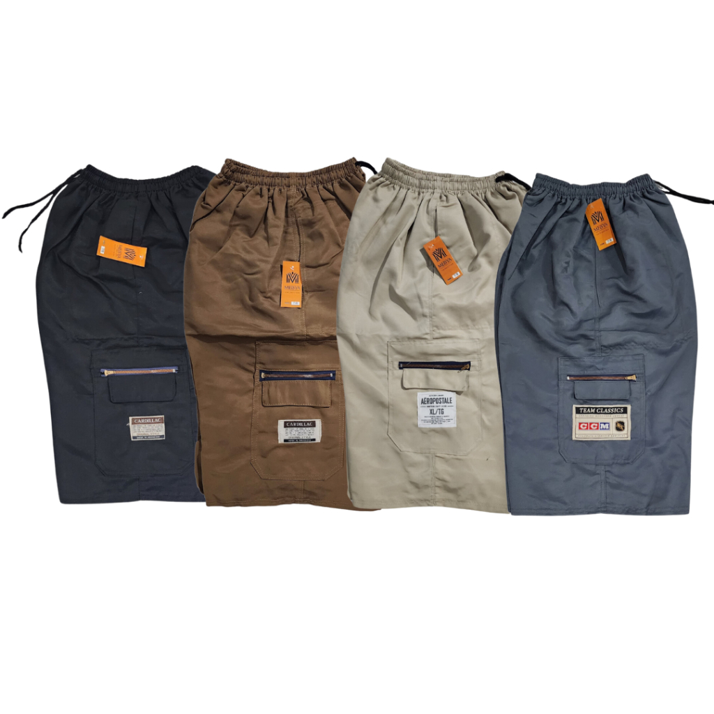 Jual Kolorindonesia99 Celana Pendek Cargo Pria Kolor Cowok JUMBO 7/9 ...