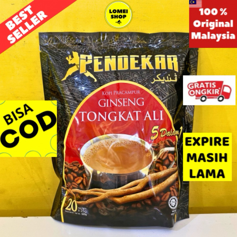 Jual Kopi Pendekar Malaysia / Kopi Pracampur Malaysia / Kopi Pendekar ...