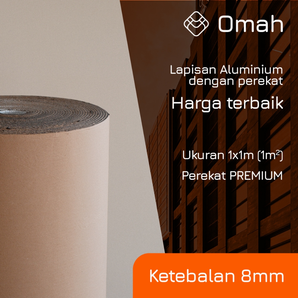 Jual peredam panas dan suara atap rumah mobil universal aluminium foil ...