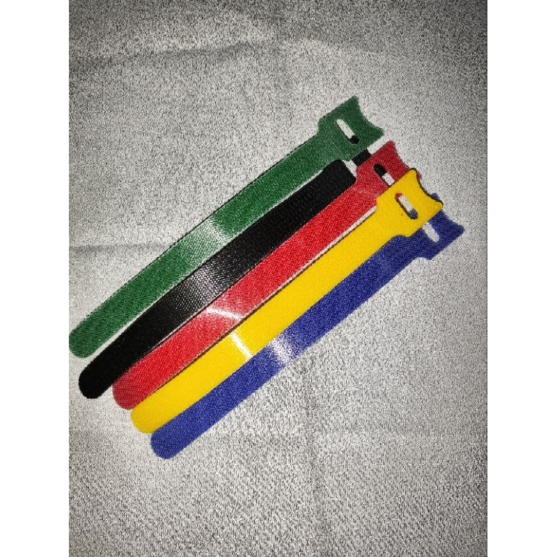 Jual Strap Pengikat Kabel Warna-Warni 10 pcs | Shopee Indonesia