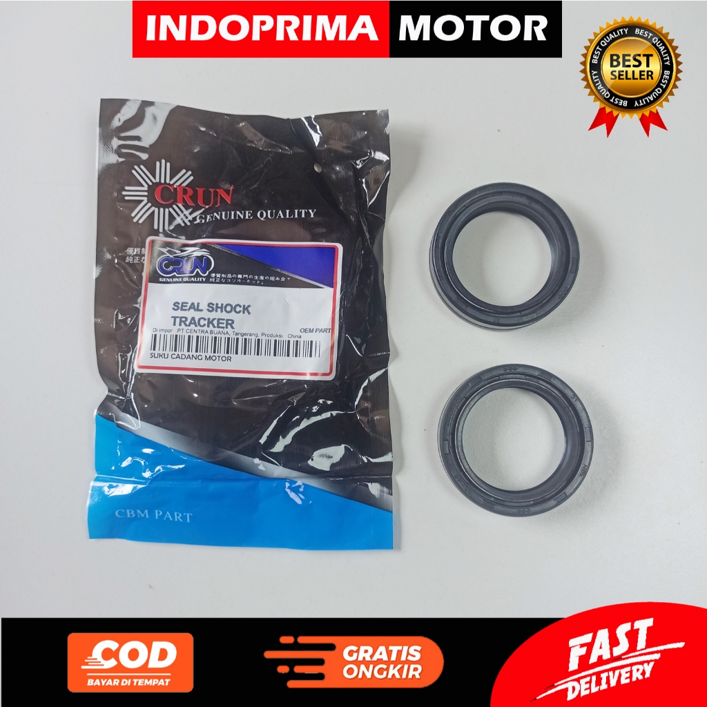 Jual CRUN SEAL SOK DEPAN. SIL SHOCK KAWASAKI D TRACKER ISI 2 PCS | Shopee Indonesia