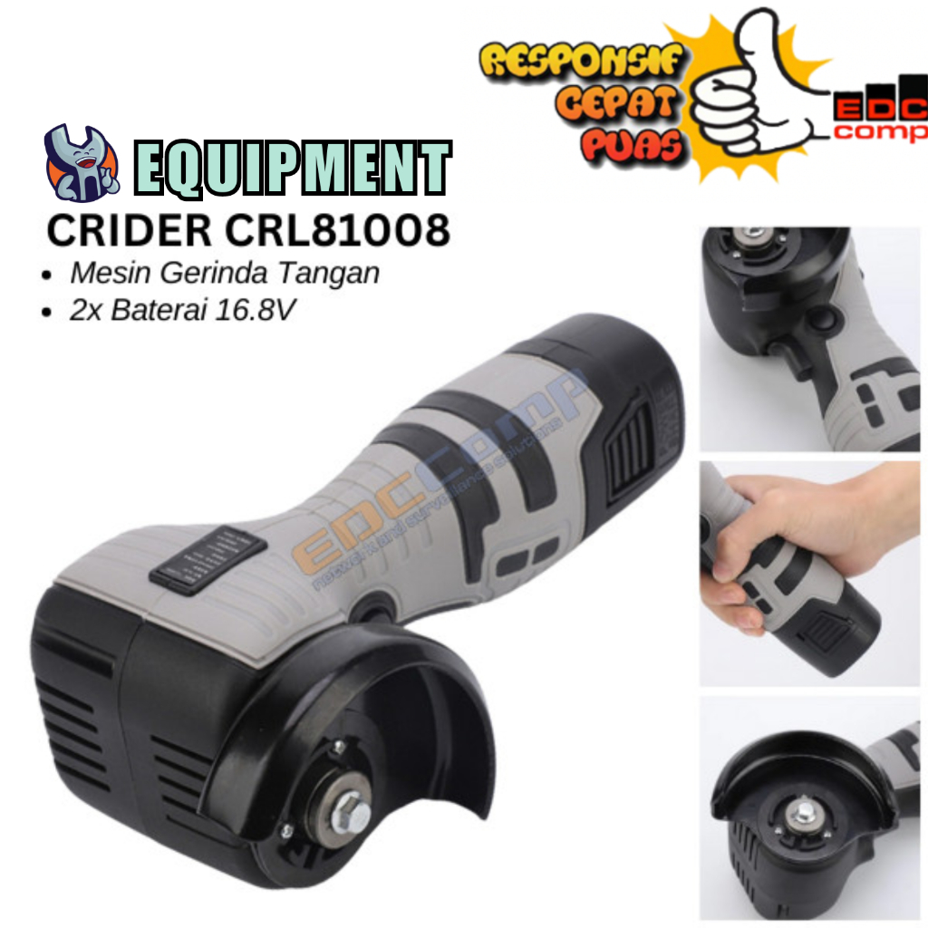 Jual Mesin Gerinda Tangan Baterai|16.8V Battery mini Grinder Cordless 2 ...