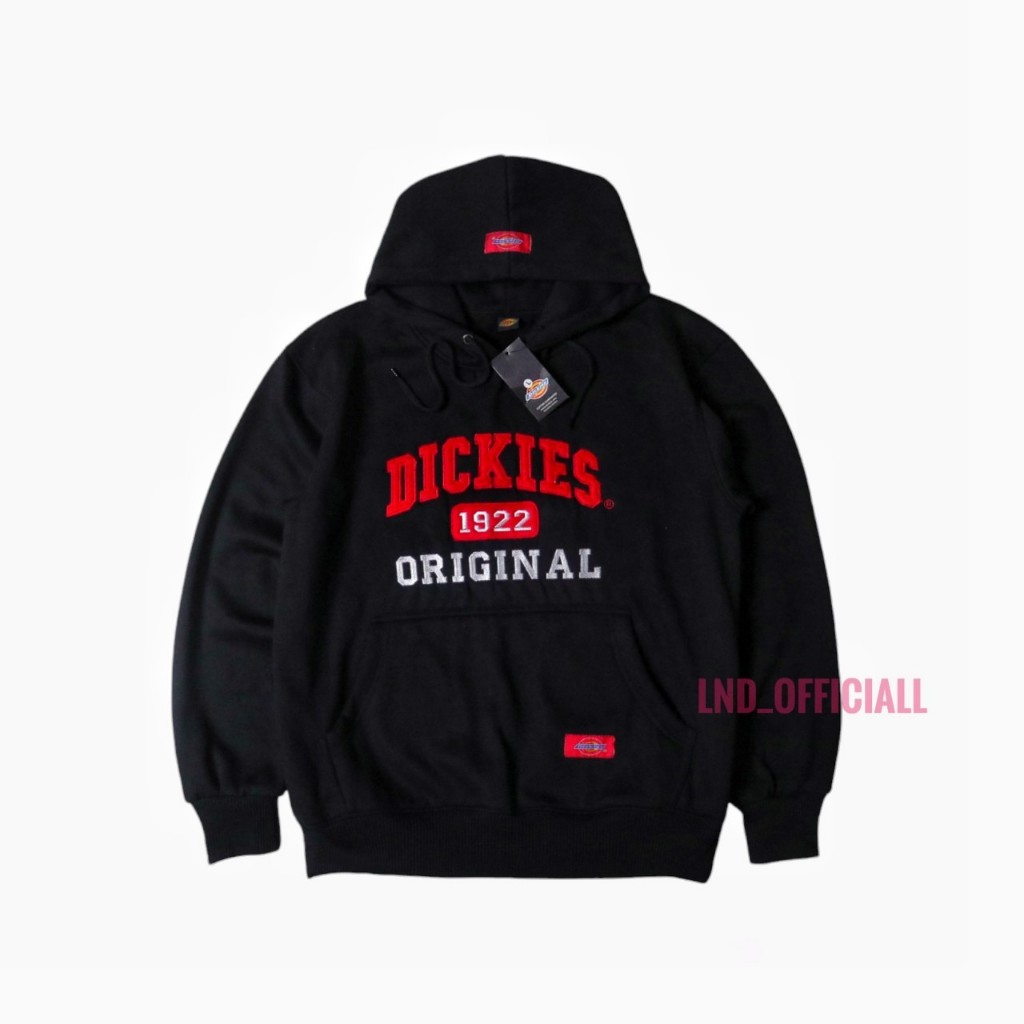 Jual JAKET SWEATER HOODIE DICKIES 1922 ORGINAL FONT BORDIR FULL TAG ...