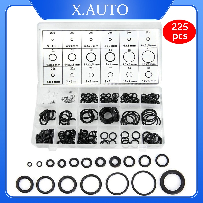 Jual 225 Buah O-ring Karet Tahan Minyak O-ring Gasket Segel Gasket ...