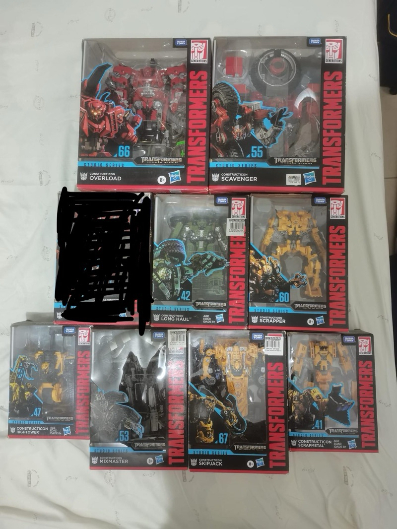 Jual Transformers Studio Series Devastator complete set 8 figures ...